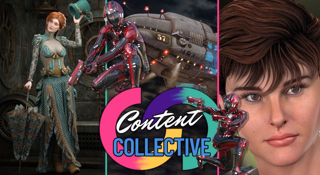 CONTENT COLLECTIVE - July 21st - Renderosity