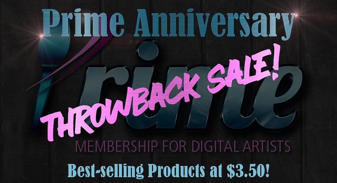July2023 - PRIME ThrowBack SALE at $3.50 - Fourth Week - Renderosity
