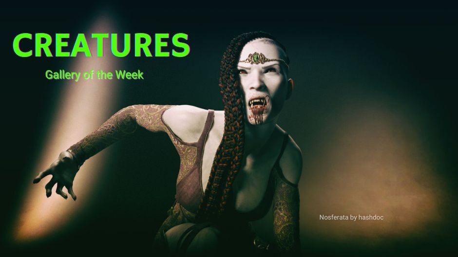 Gallery of the Week - The Creatures Gallery - Renderosity