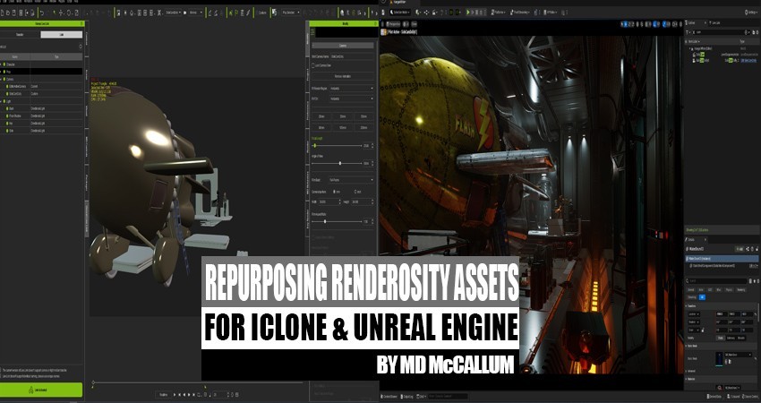 Repurposing Renderosity Content for iClone and Unreal Engine Pub ...