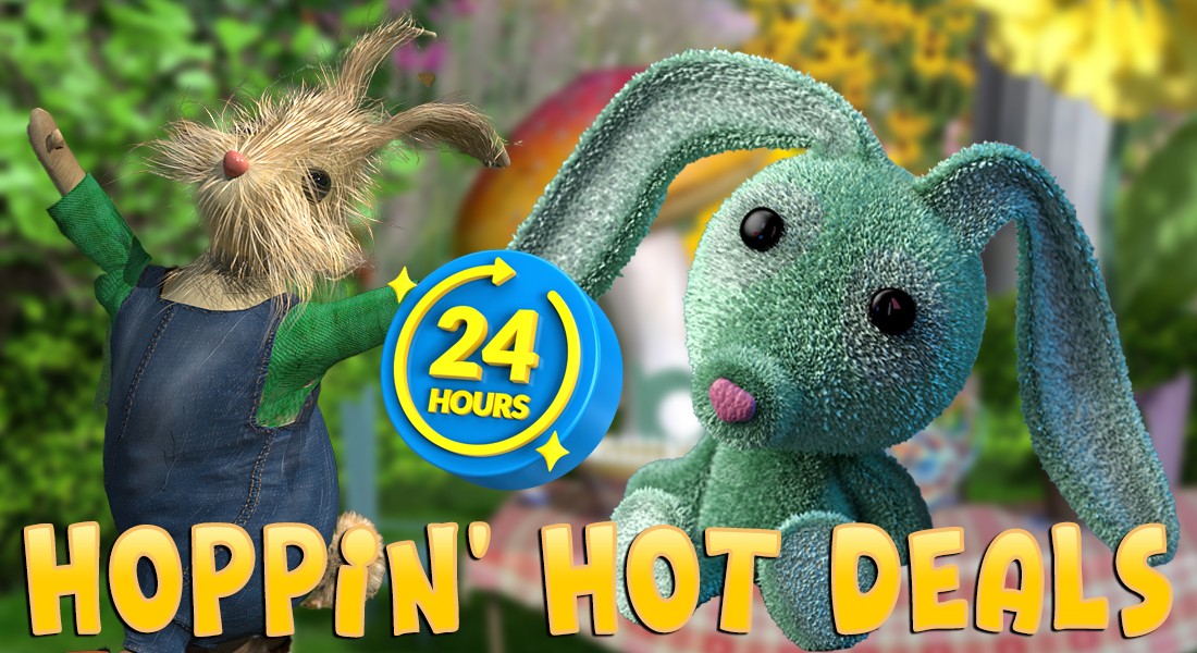 Hoppin' Hot FLASH Deals - Renderosity