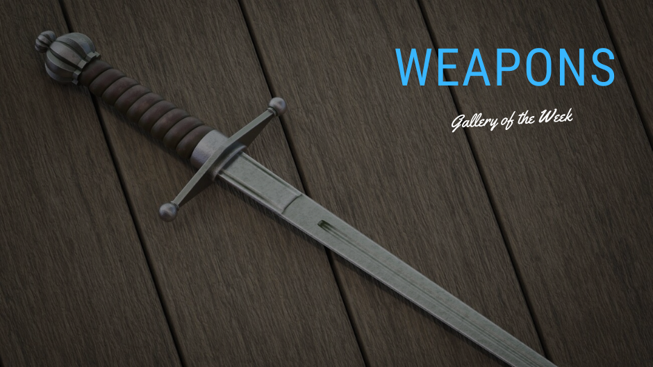 Gallery of the Week - The Weapons Gallery - Renderosity