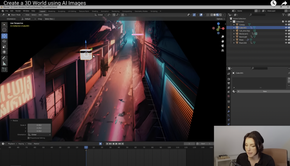 Create a 3D World Using AI Images - Renderosity