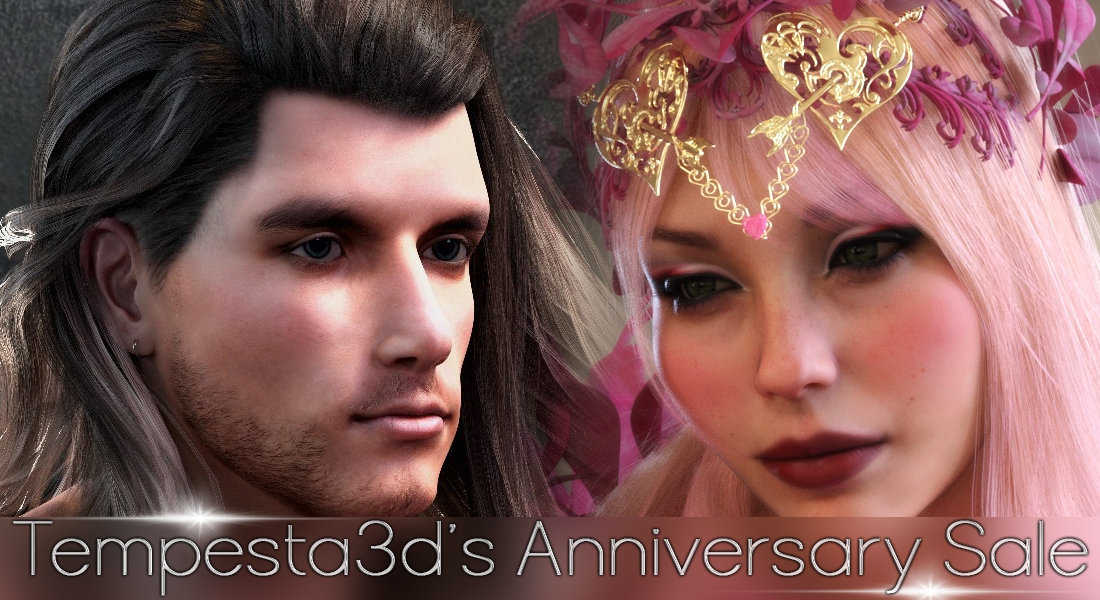 Anniversary Sale by Tempesta3d - savings of 50% off for a few days! - Renderosity