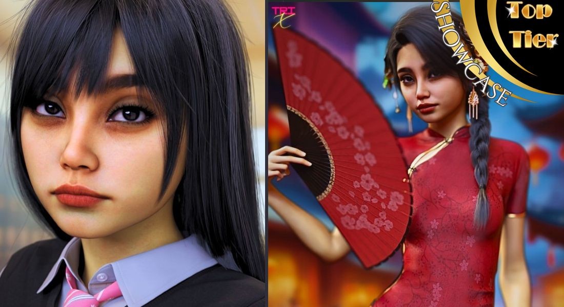 Tri_X's Top Tier Showcase - Meiko Premium Pack - Renderosity