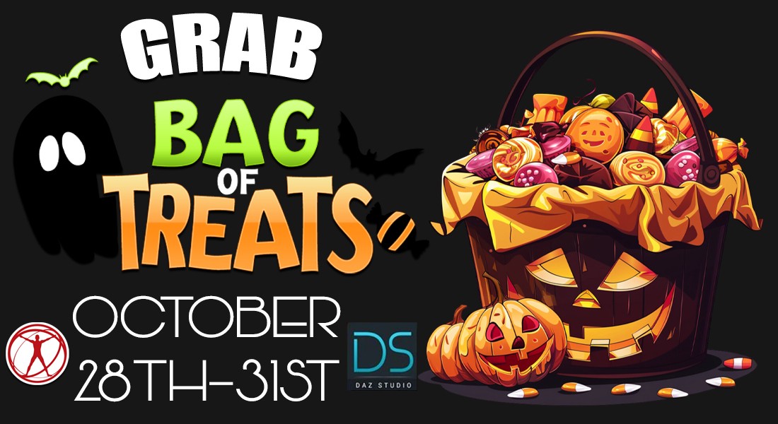 2024 - GRAB-BAG Halloween Event - for Poser & Daz Studio - Renderosity