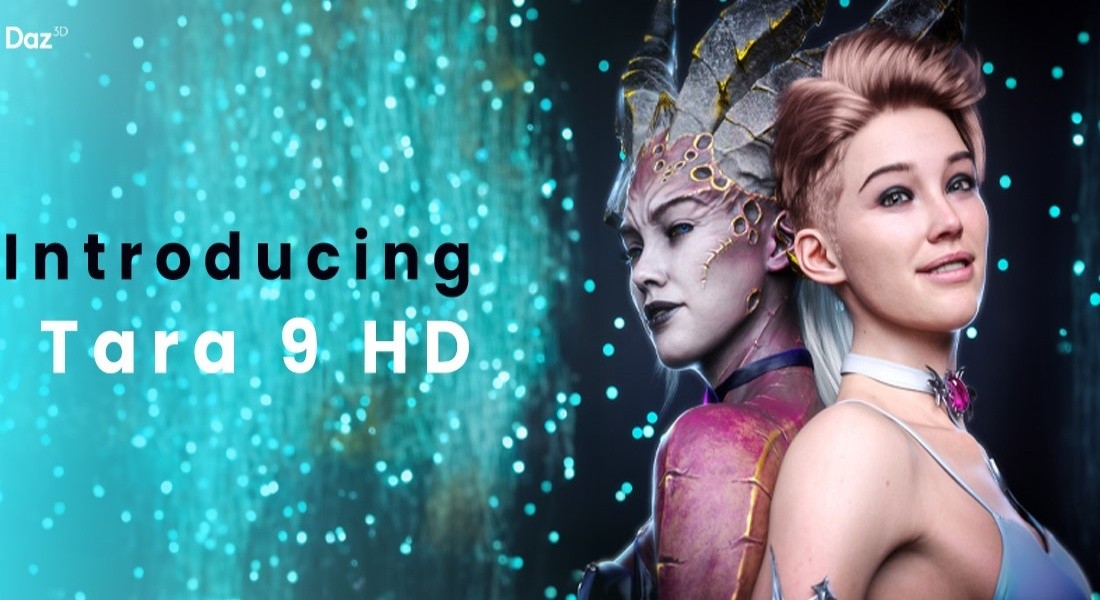 Daz3D Introduces Tara 9: Darkness Meets 3D Elegance - Renderosity