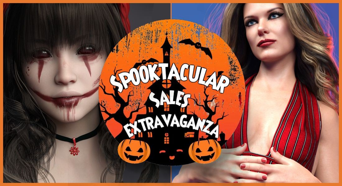 Oct.2023 - "Spooktacular Extravaganza" SALES - Oct.25th-27th- Part A - Renderosity