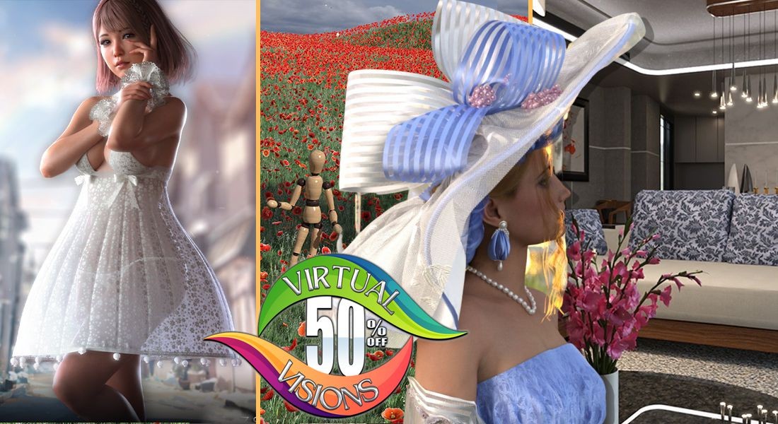 VIRTUAL VISIONS - June 19th - Renderosity