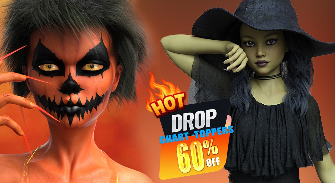 Hot Drop - Charter Toppers of October's Past - Renderosity