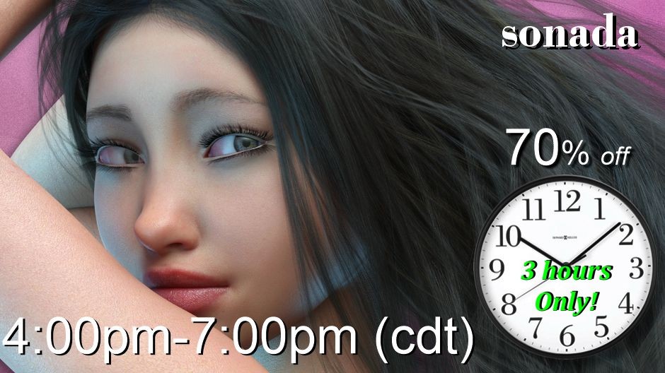 Sept.2022 - sonada's "Weekend Surprise" Sale at 70% off - 3hrs ONLY ...