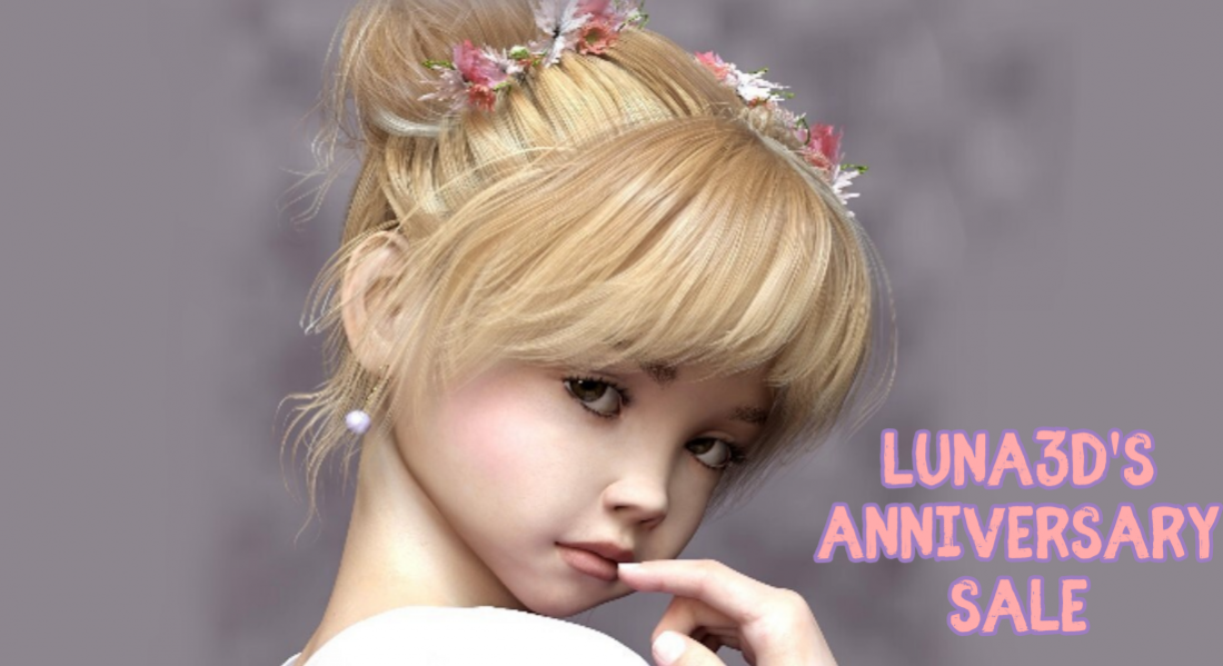 Shop LUNA3D'S Anniversary Sale - Renderosity