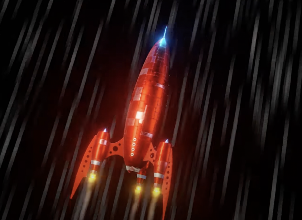 Make a retro rocketship in Blender + free PBR download - Renderosity