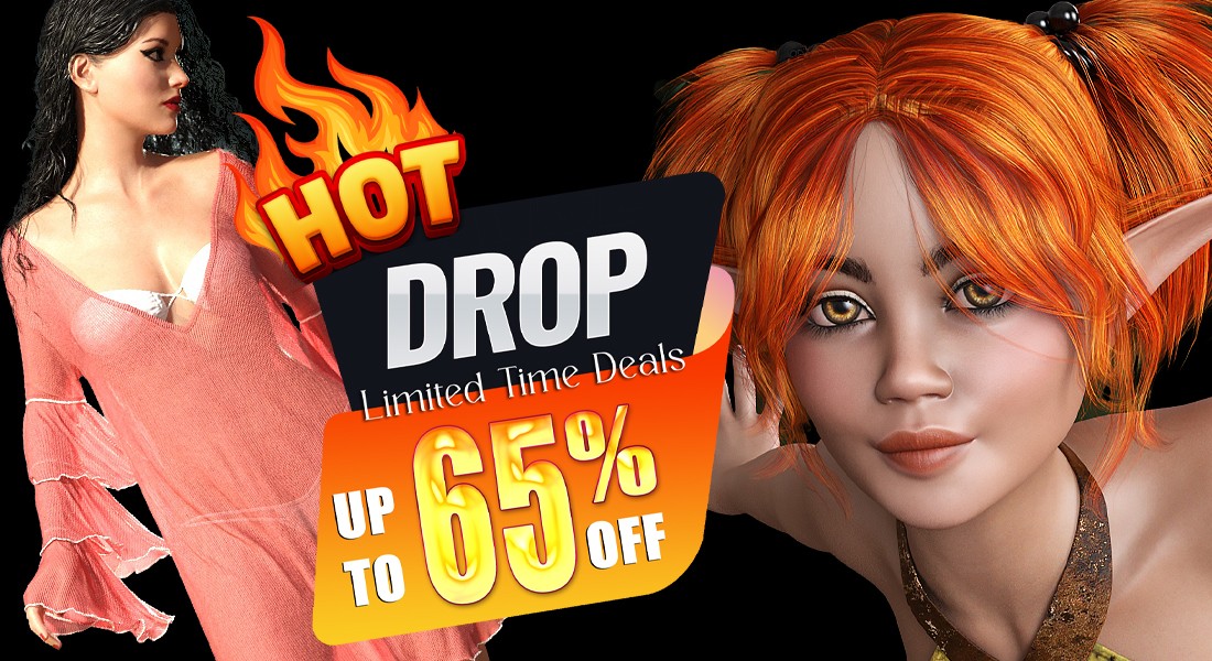 Friday Flash Hot Drop - Renderosity