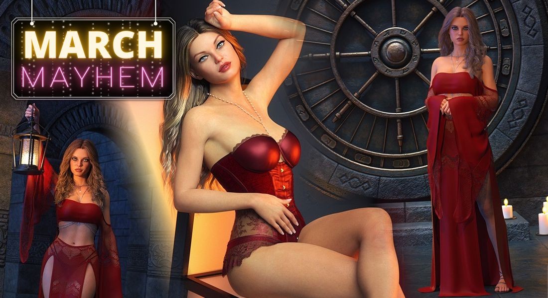 March MAYHEM by DM at 55% - 24 hours only! - Renderosity
