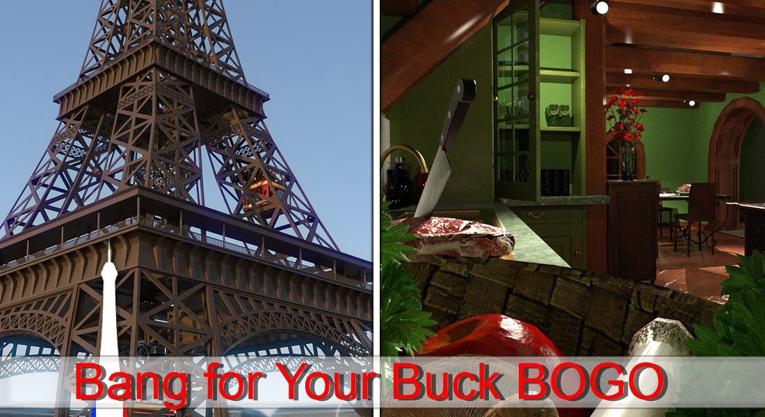 July2023 - Christophe3D's "Bang for your Buck BOGO" & Sale - Renderosity