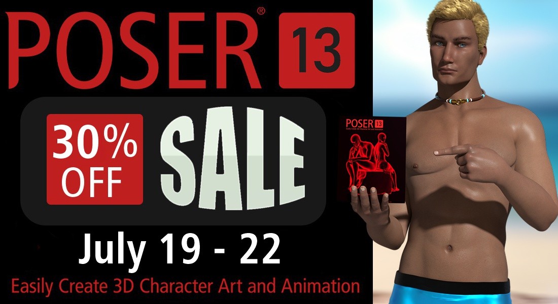 Beat the Heat with Poser 13 - Take advantage of this offer now! - Renderosity