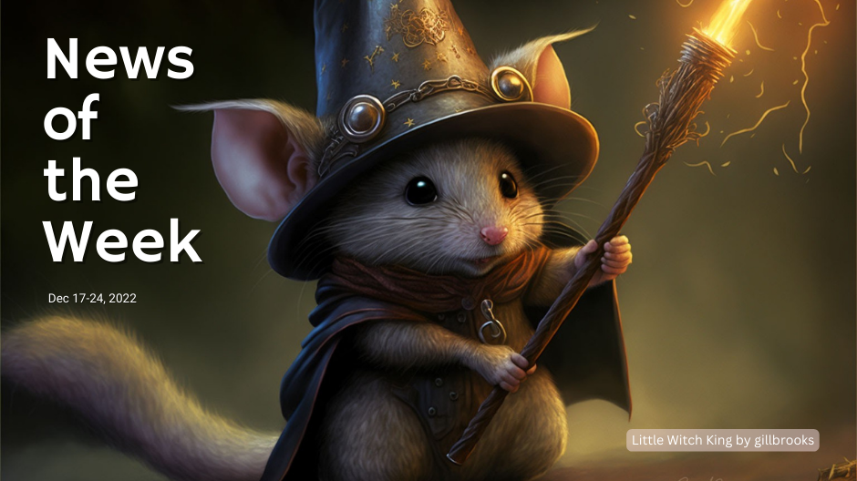 News of the Week for Dec 17-24, 2022 - Renderosity