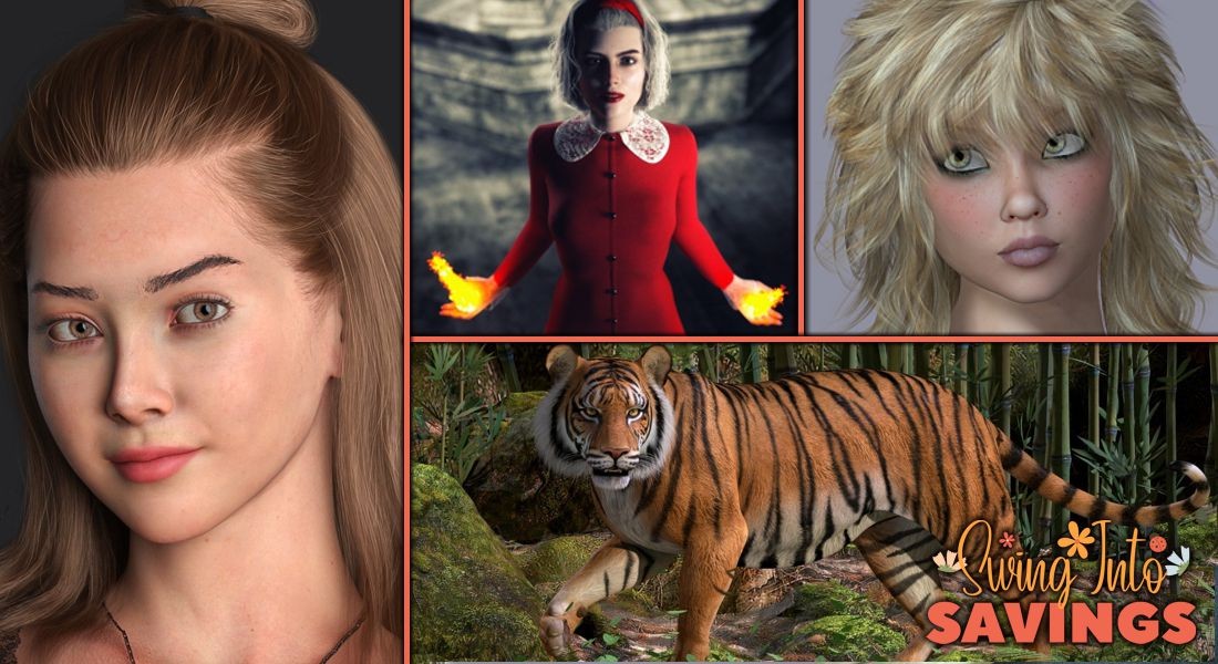 "SWING Into SAVINGS" Sales - Score big with 55% off – shop now! - Part C - Renderosity