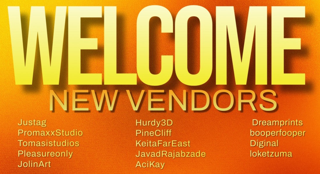 Renderosity Welcomes New Vendors - Renderosity