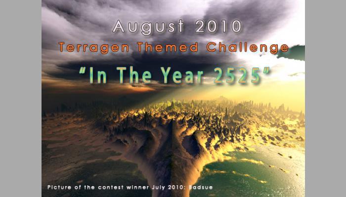 Terragen August 2010 "In the Year 2525" Themed Challenge | Contests ...