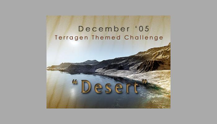 Terragen December "Desert" Themed Challenge | Contests | Renderosity