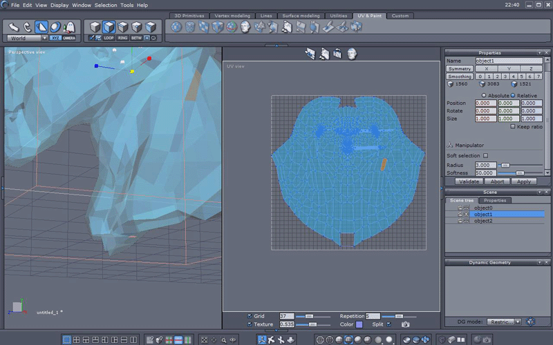 UV Mapping a Head - An image based tutorial Comments and questions ...