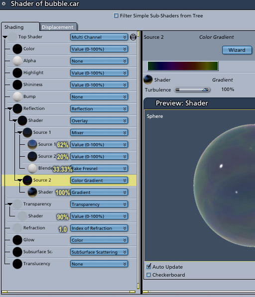 Bubble Shader Renderosity