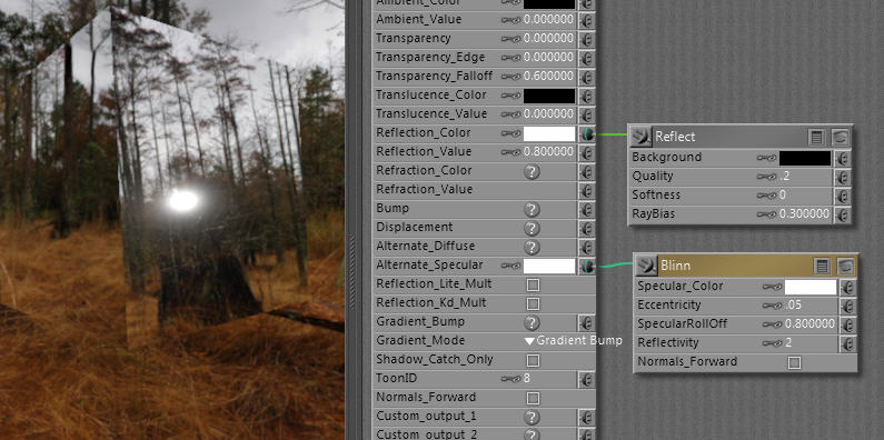 "3d" specular effects -- any way to tie a bump/normal map to JUST spec ...