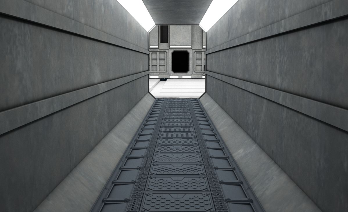 Freebie: SciFi Floor Panel for C4D R12/R13 | Renderosity