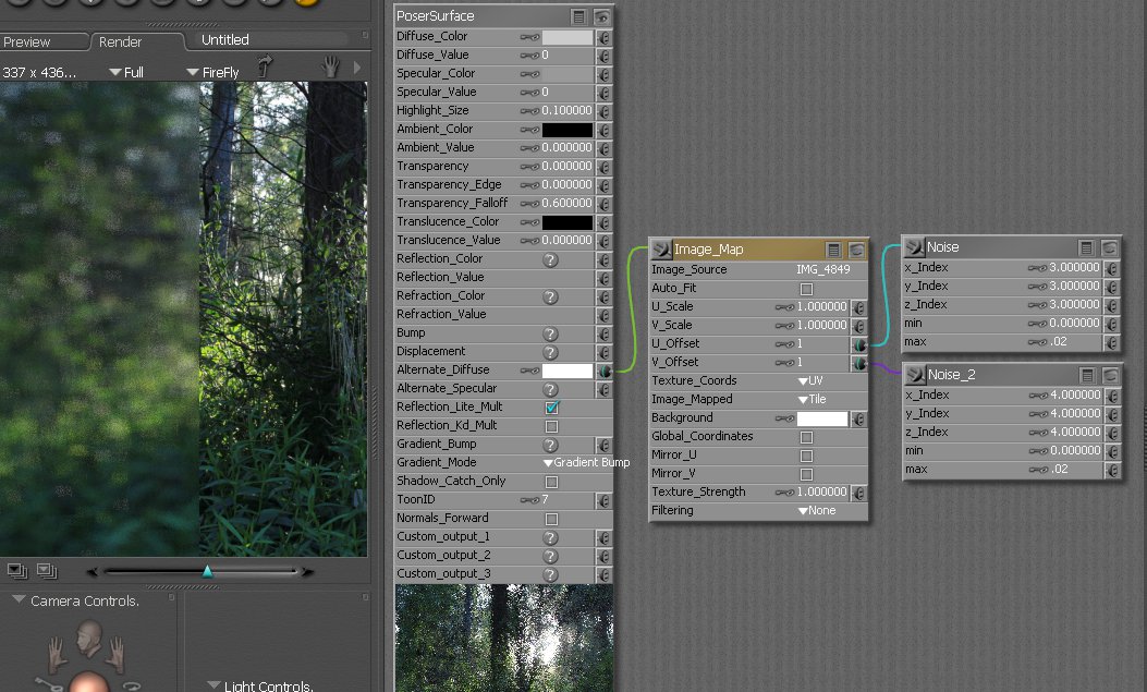 blur background in poser | Renderosity