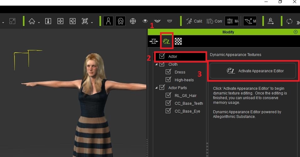Iclone Character Creator Tutorial Character Creator Basics Ui