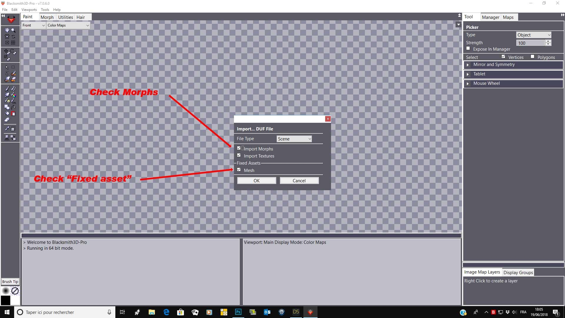 How to create a full Genesis with morphs to work in Blacksmith3D | Renderosity