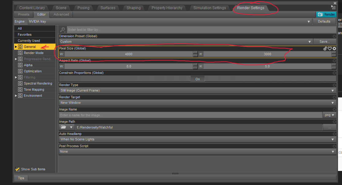 How to Render a Scene in DAZ3D Studio Larger in Scale than the Viewport ...