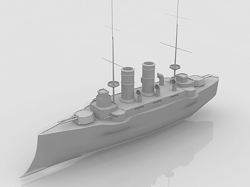 HMS Thunderchild | Renderosity