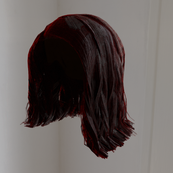 Poser strand hair in blender | Renderosity
