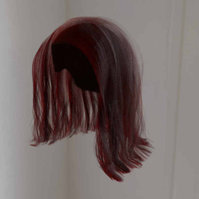Poser strand hair in blender | Renderosity