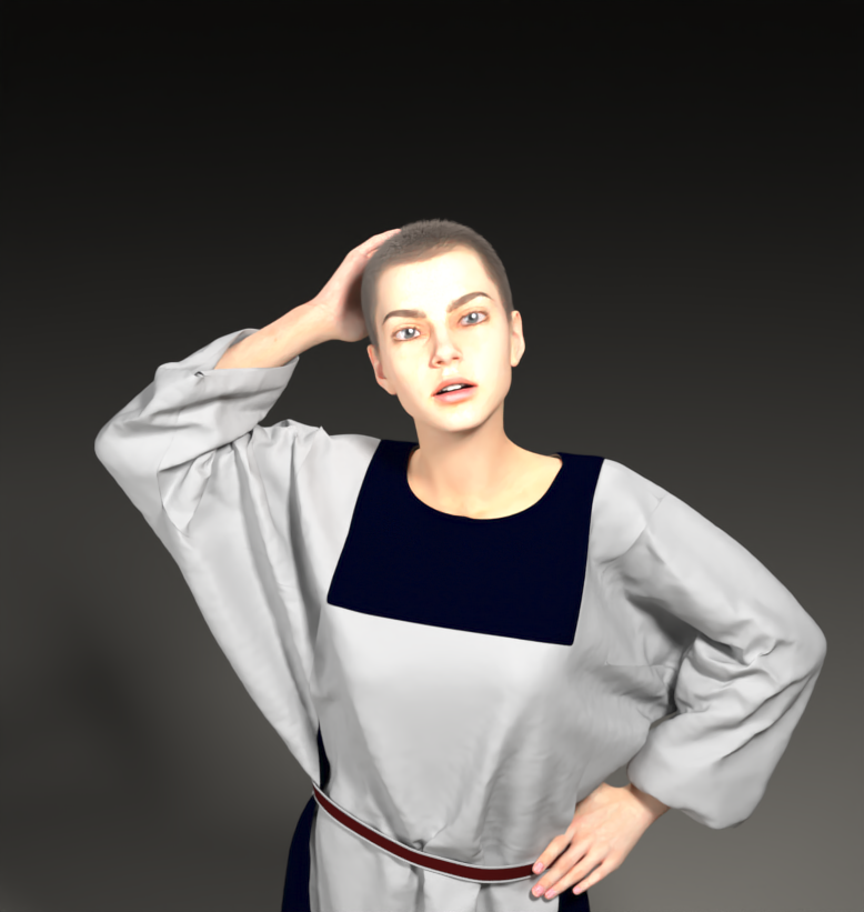 Poser figures with 'A' zero-pose available in the Marketplace | Renderosity