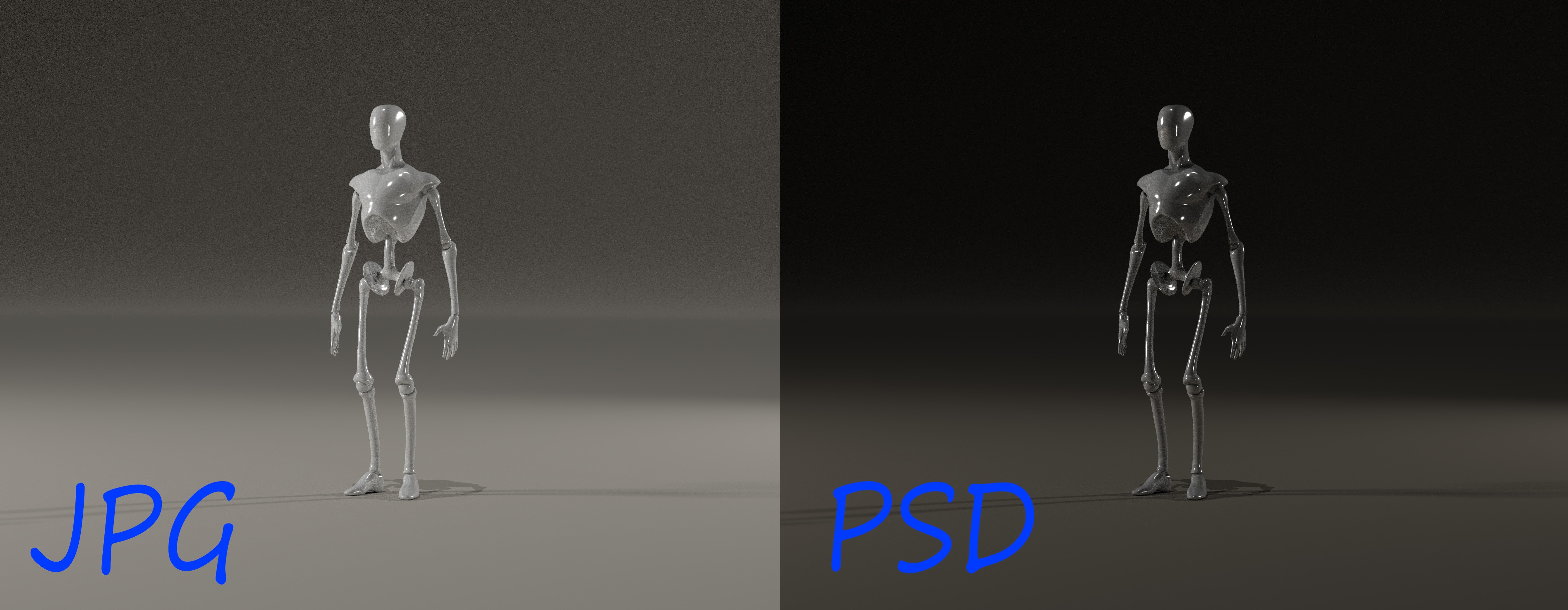 Lighting PDS export differs from render and JPG version in Poser 13.1 | Renderosity