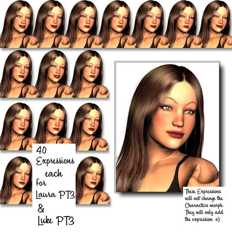 Luke & Laura PT3 Expressions