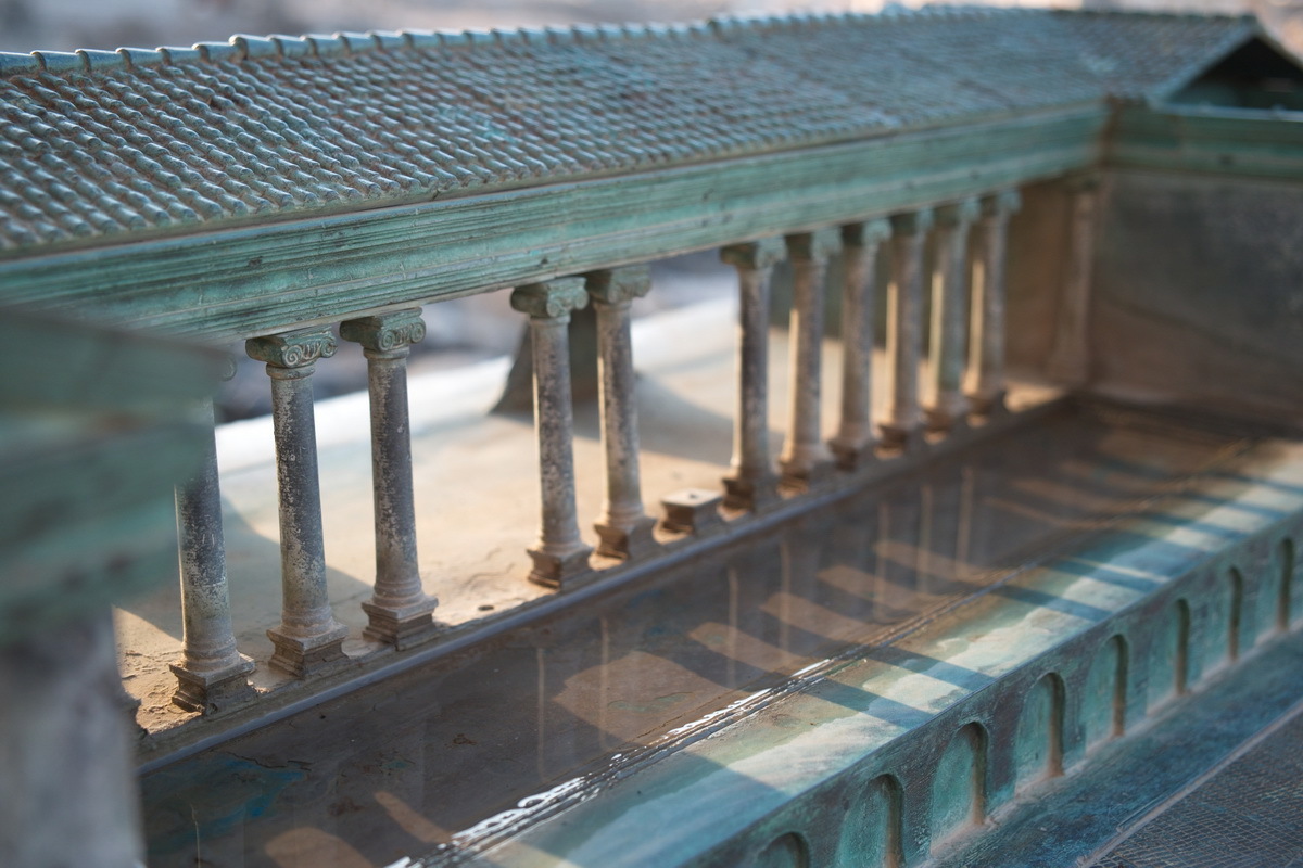 Roman Colonnade from above HiRes