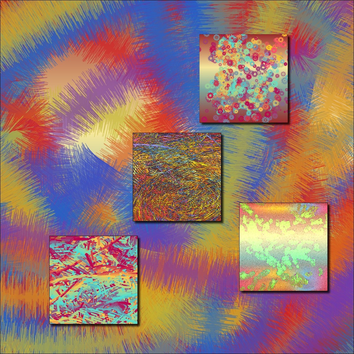 Rainbow color effects