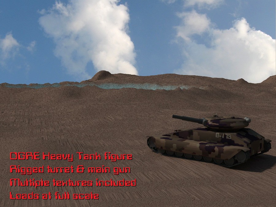 OGRE Heavy Tank for Poser
