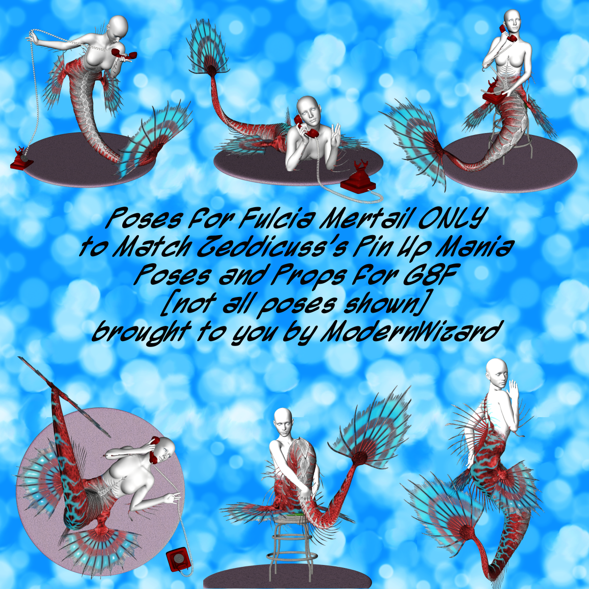 Fulcia Mertail Poses G8.1F Matching Pin Up Mania