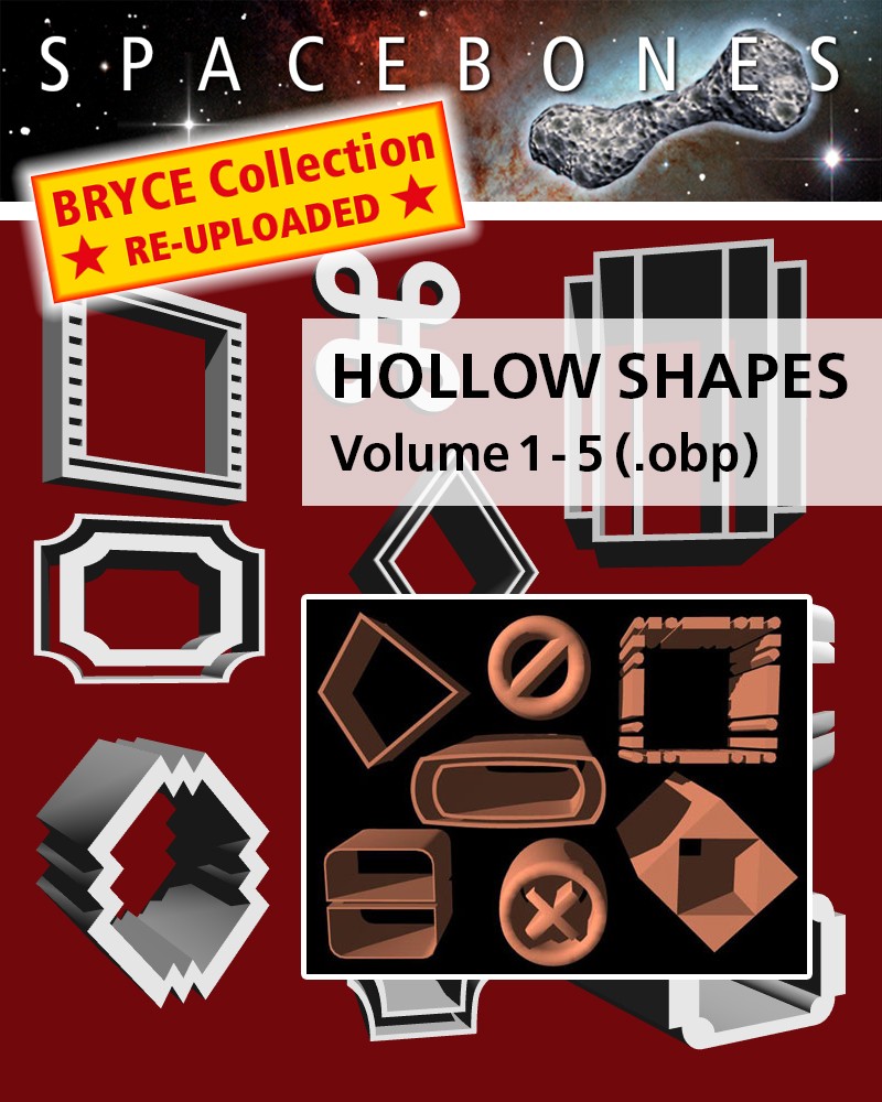 Hollow Shapes Collection Vol. 1 - 5