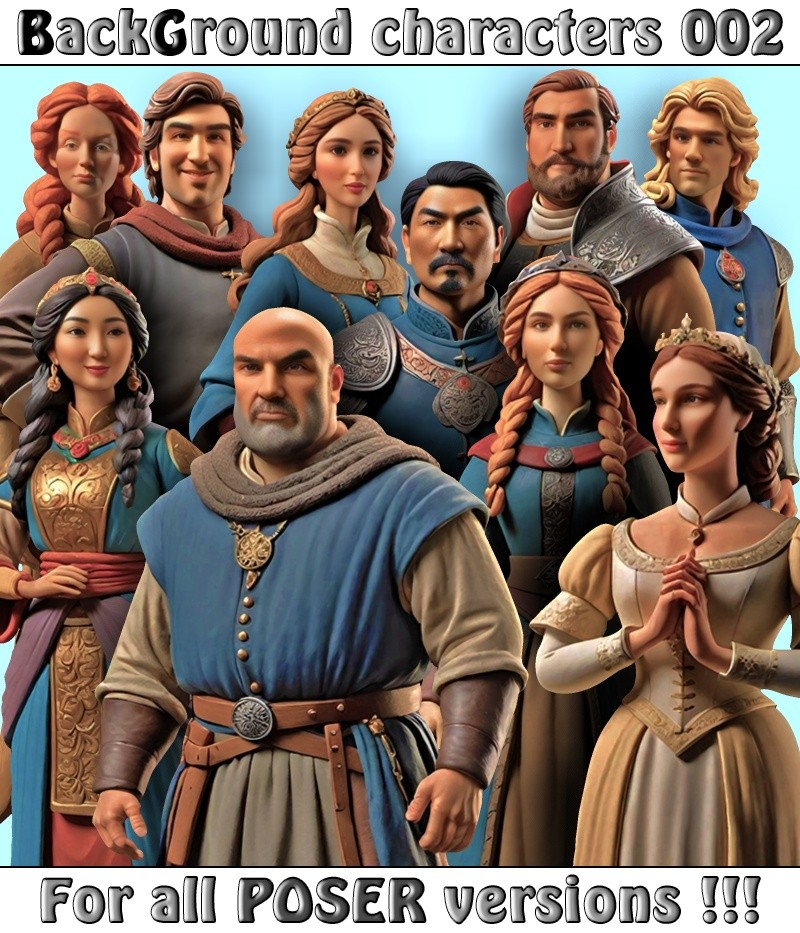 BG characters 002