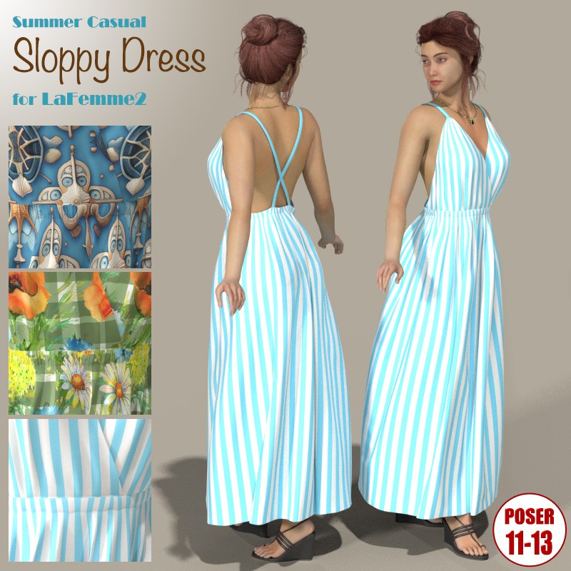 Sloppy Dress for La Femme 2