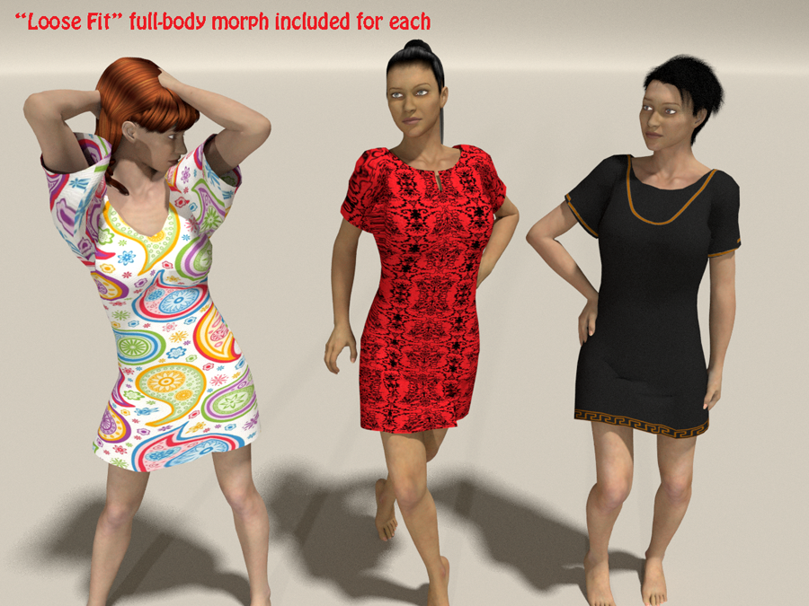 Three Simple Tunics for V4