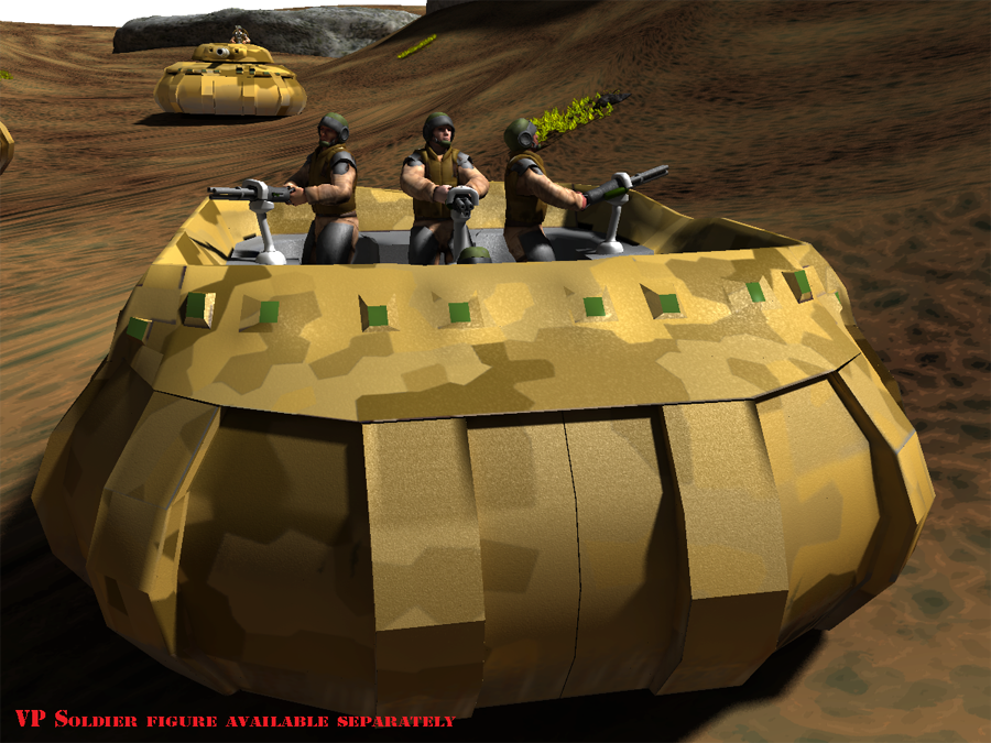 ACV Combat Car for Poser