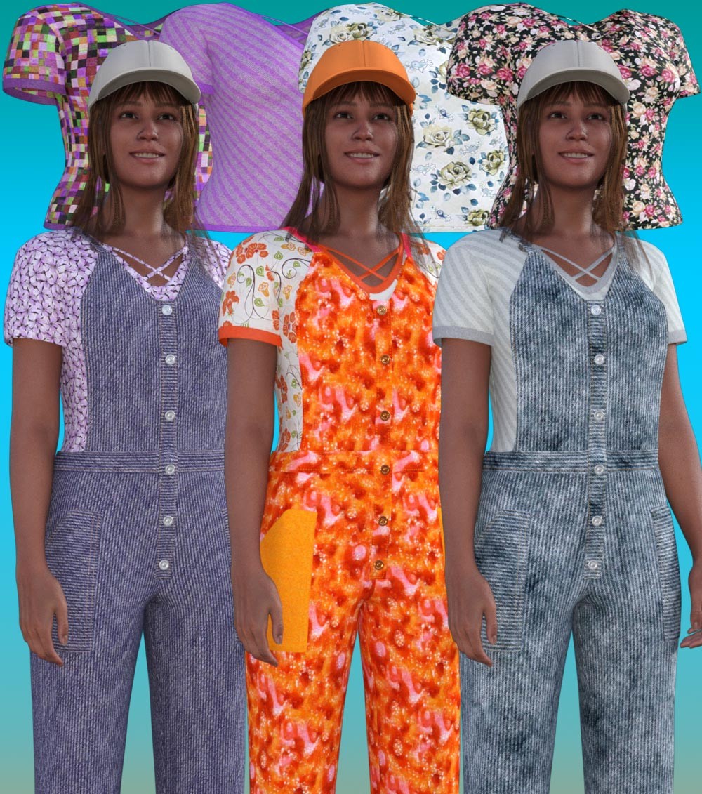 Overalls for G9 - additional textures